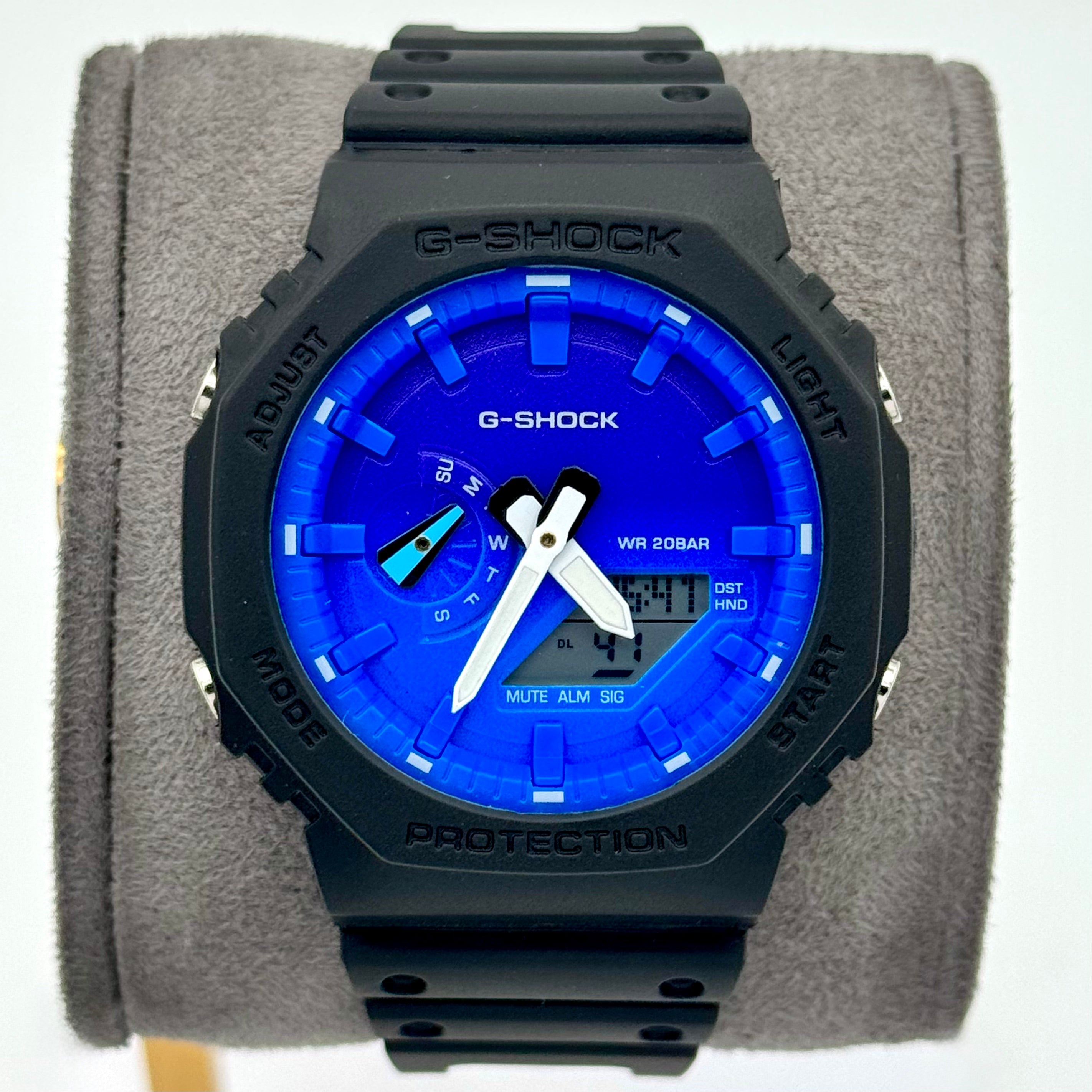 G-SHOCK Bleu & Noir – CHRONO24H